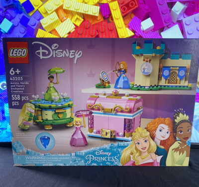 LEGO Disney Princess: Aurora, Merida and Tiana’s Enchanted Creations ...