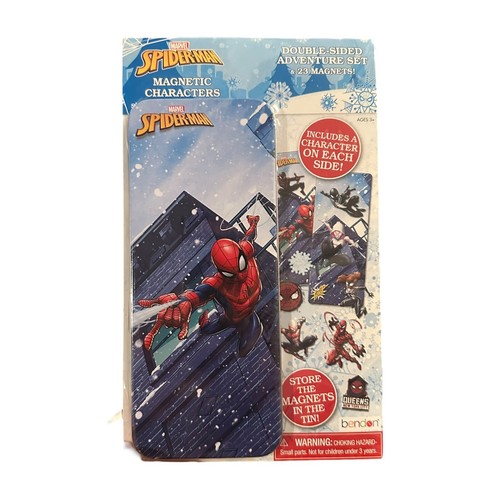 Marvel Spider-man Magnetic Characters Double Sided Adventure Set 23 ...