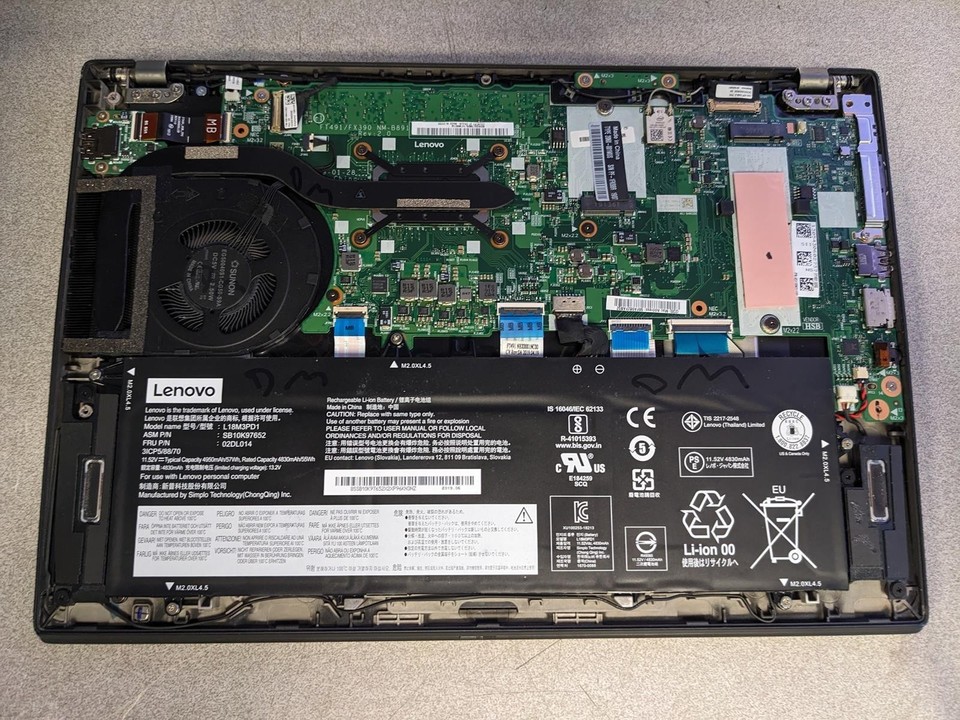 LENOVO THINKPAD T490S i7-8565U @ 1.8GHz, 8GB RAM, NO HDD/OS | eBay