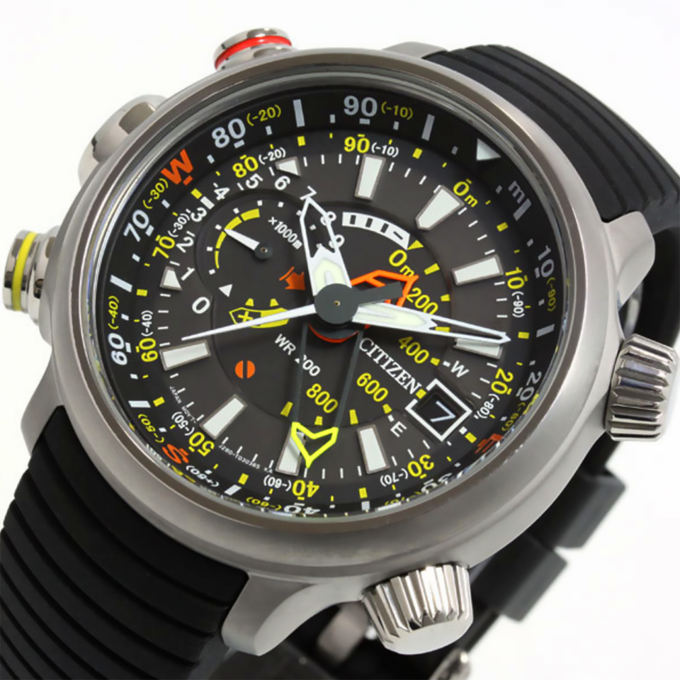 Citizen Man Watch Promaster Altichron Eco Drive Super Titanium BN4021 ...