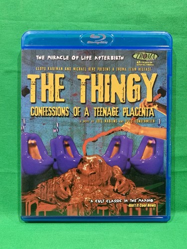 The Thingy Confessions Of A Teenage Placenta Blu-ray Troma Horror ...