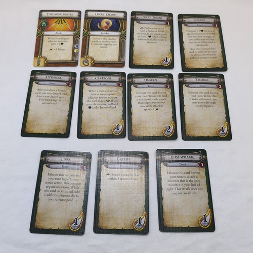 Set Of (21) Descent Journeys In The Dark Second Edition Scout Class ...