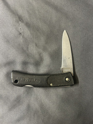 SCHRADE USA SP3 LOCKBACK BLACK ZYTEL HANDLES 3 3/4” Closed | eBay