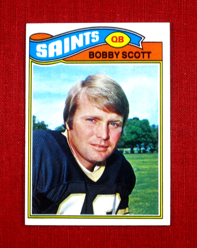 1977 TOPPS SET BREAK #36 BOBBY SCOTT New Orleans Saints EX-MT | eBay