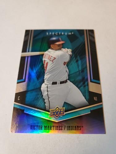 2008 Upper Deck Spectrum Victor Martinez #29 Baseball Cleveland Indians ...