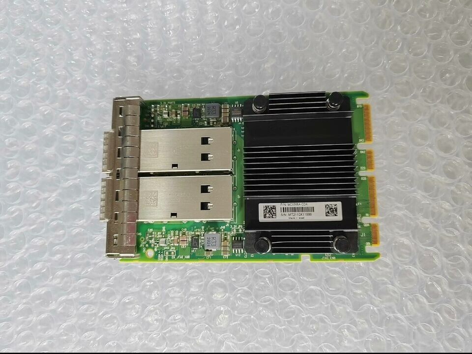 Mellanox MCX566A-CDAI CX566A DELL R750 R7525 R650 Server 100G ocp 3.0 ...