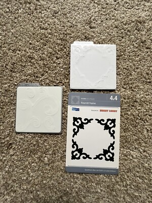 Flourish Frame Swirls Lot 2 Quickutz Revolution 4x4 Dies Bold Hobby ...