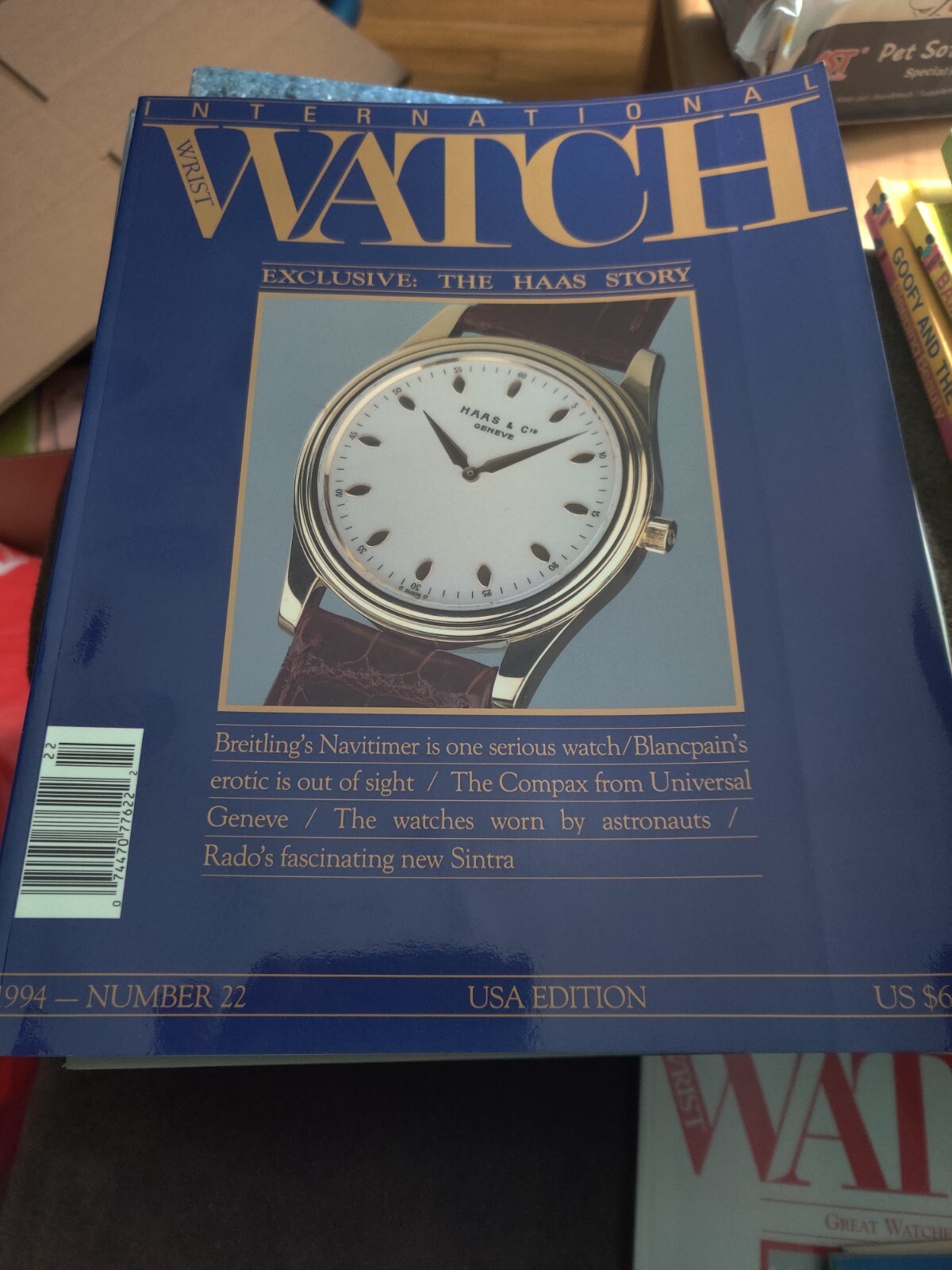 INTERNATIONAL WRIST WATCH MAGAZINE 1994 No 22 USA The Haas Story | eBay