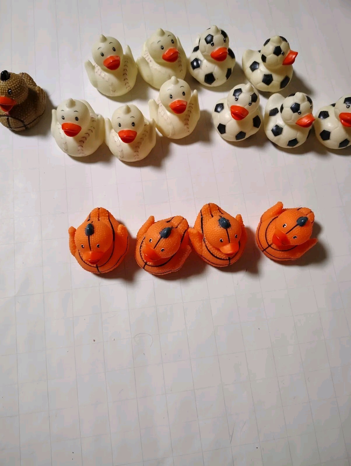 Sports Rubber Ducks- 15 pc Set - 2” Ducks, NEW-Great For Prize Boxes | eBay