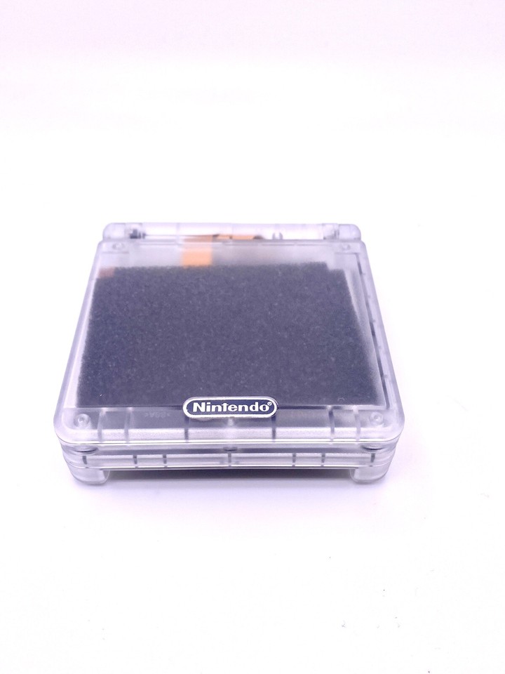 Gameboy Advance SP Gba Sp IPS V2 in transparent shell with charger ...