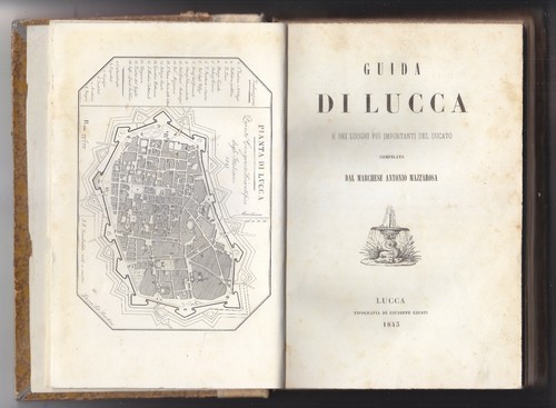LL40-GUIDA by Lucca Of Marquis Antonio Mazzarosa 1843 | eBay