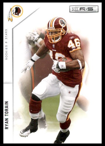 2011 Panini Rookies & Stars #149 Ryan Torain Washington Redskins | eBay