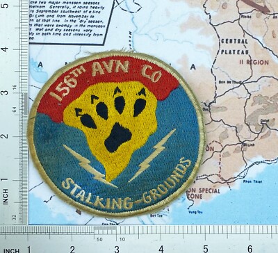 PATCH , US 156th ARMY SECURITY AGENCY AVN DELTA STALKING , Patch , t4 ...