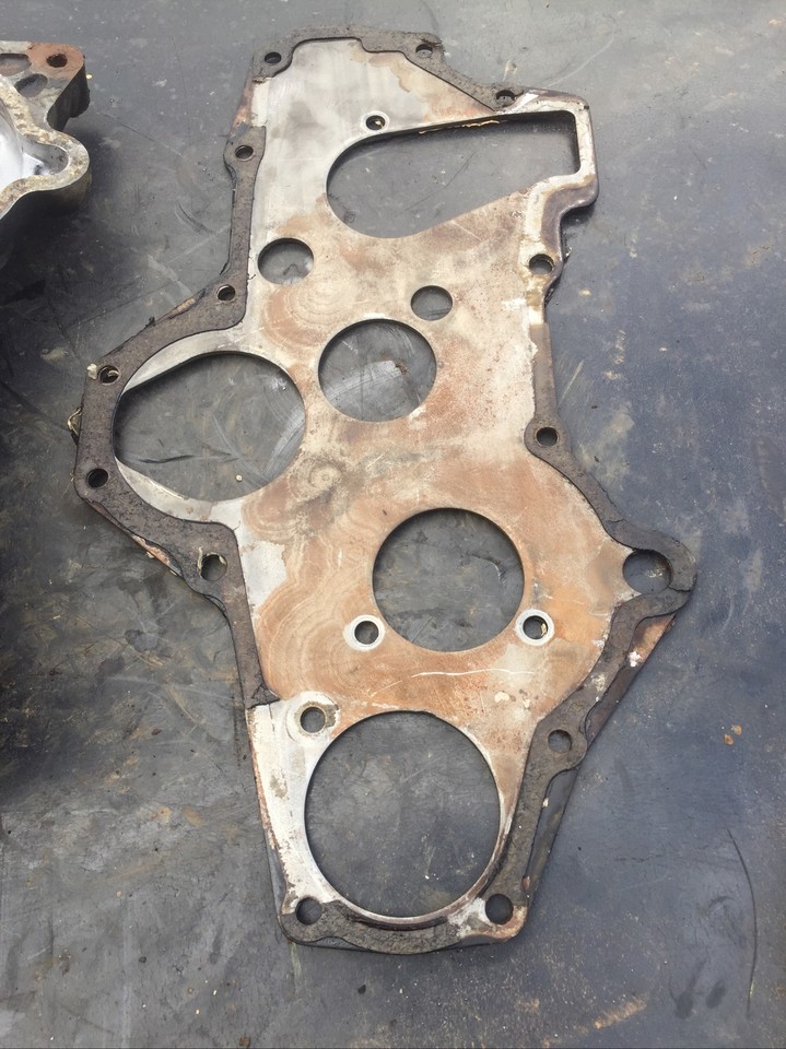 Mitsubishi K3B Diesel 3 Cylinder Engine Timing Cover & Plate — Box W28 ...