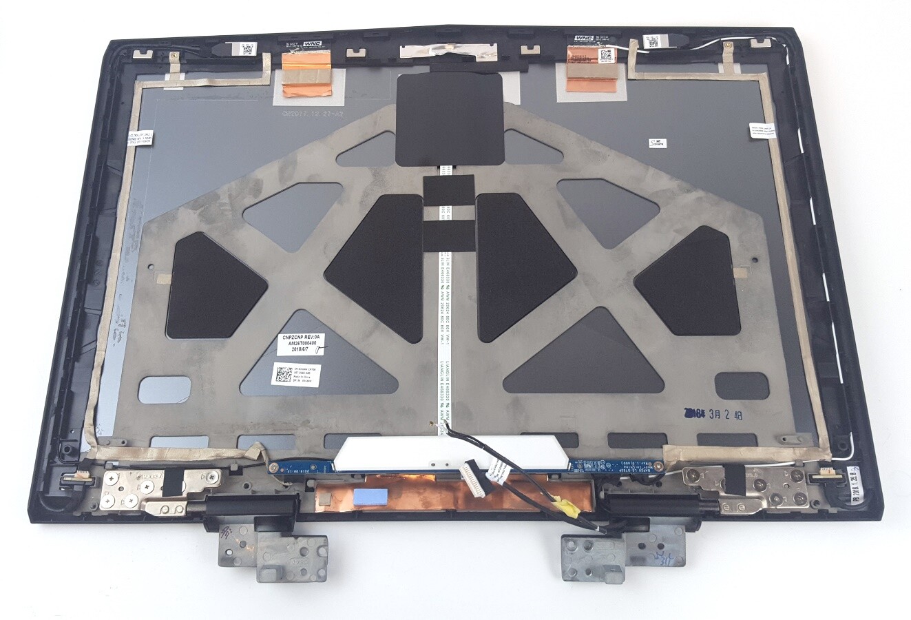 Dell Alienware 17 R4 17.3" LCD Back Cover Lid Assembly W Hinges 3G8KK ...