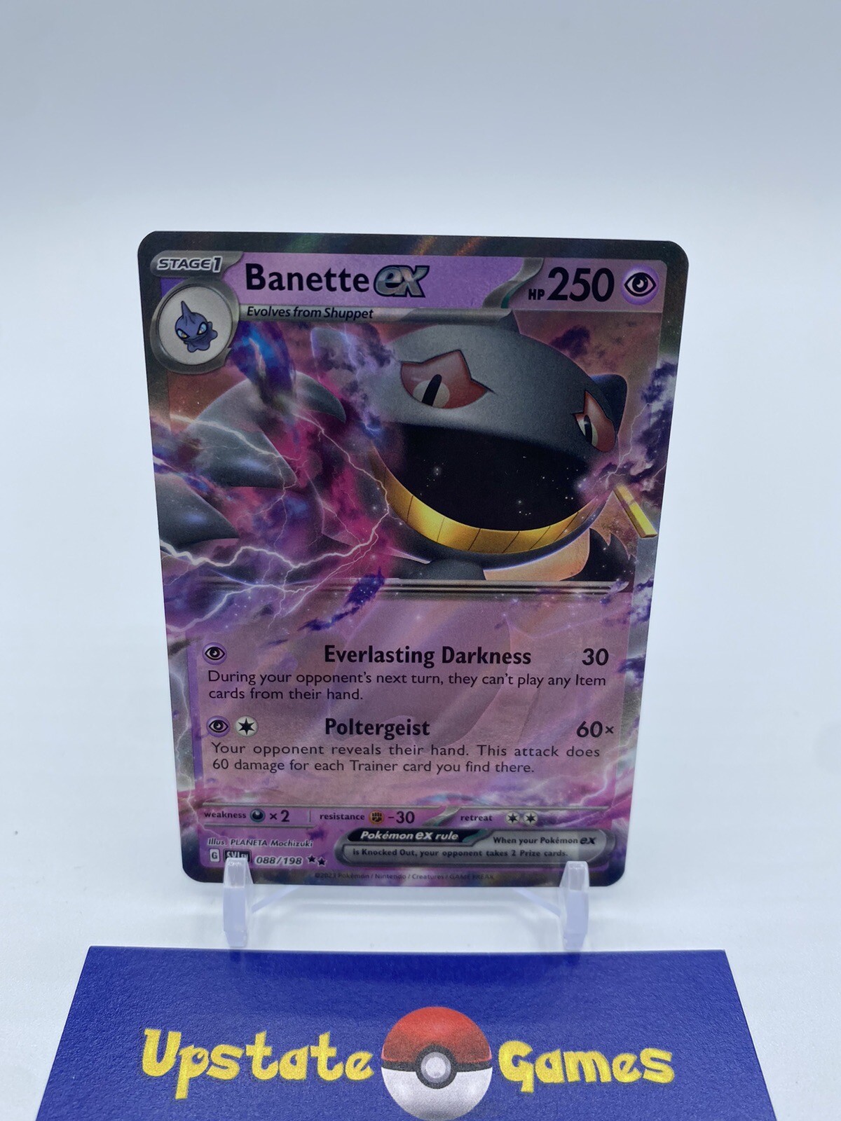 Banette EX 088/198 Ultra Rare Scarlet & Violet Pokemon TCG Near Mint | eBay