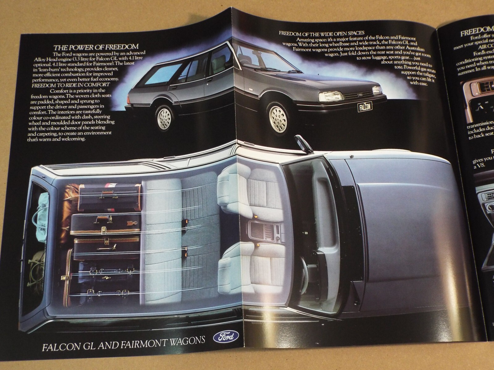 1985 Ford XF Station Wagons original Australian foldout brochure | eBay ...