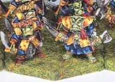 15mm Ral Partha ORC GUARD (8) Demonworld Blighthaven 4003A UNPAINTED R ...