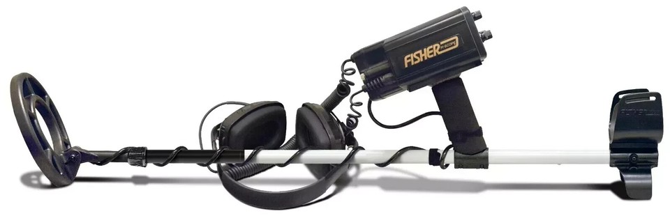 Fisher 1280-X Underwater Metal Detector with 8" Search coil detecting ...