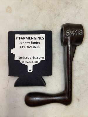 Alamo Empire ? Hit Miss Stationary Engine Hand Start Crank 6418 | eBay