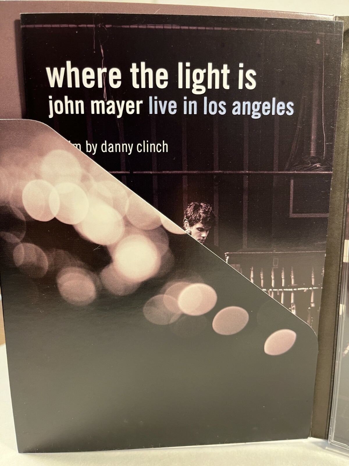 John Mayer Where The Light Is Live In Los Angeles Card Sleeve Region 0 ...