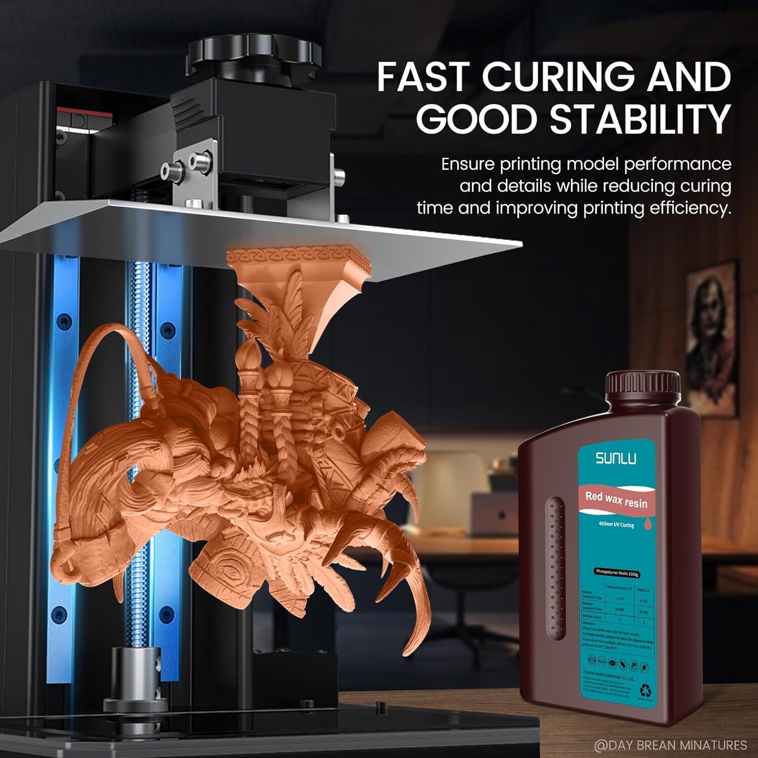 SUNLU 1KG 3D Resin Standard/Standard Plus/ABS-like/Red Wax/Water ...