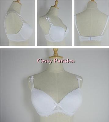 Euro"Fabulous by Peacocks" White Lace Slight Padded Wired Bras 36/80C ...
