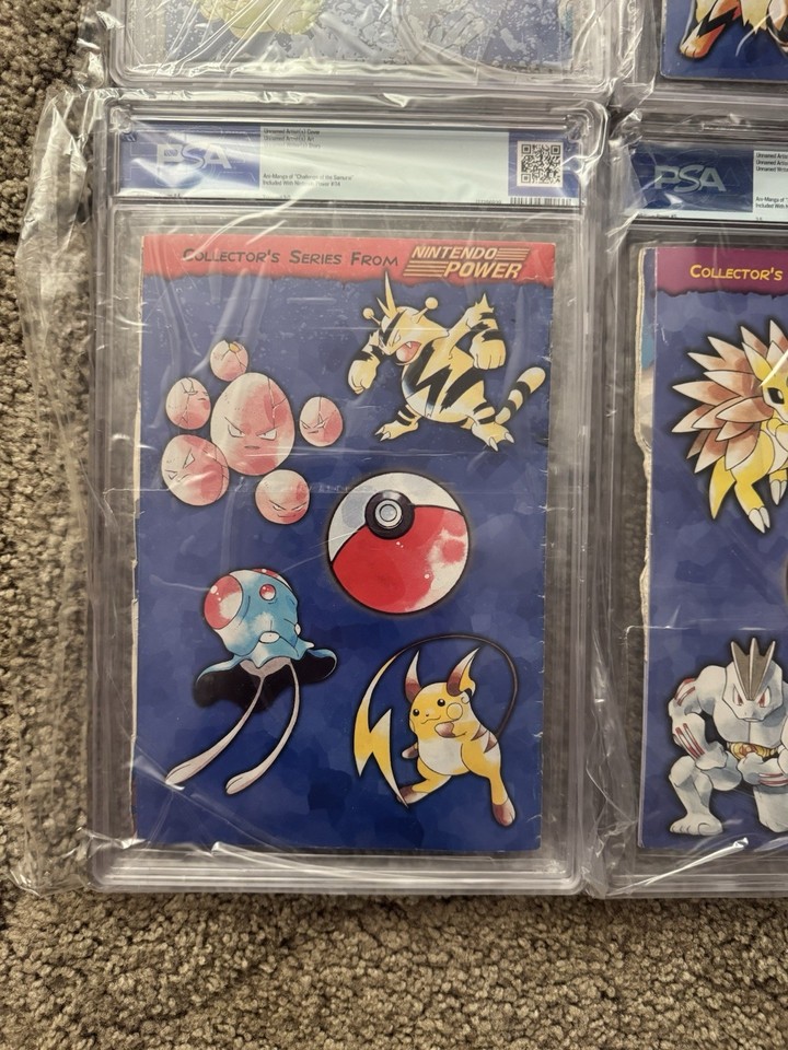 Pokemon Nintendo Power Complete Set Issue 1-6 Collector’s Series 1999 ...