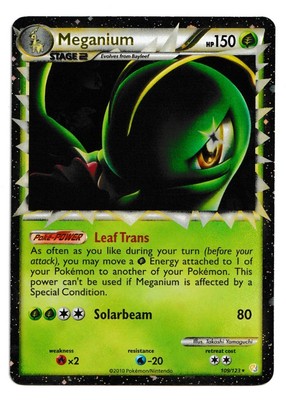 Meganium 109/123 PRIME HeartGold & SoulSilver Holo Rare | eBay