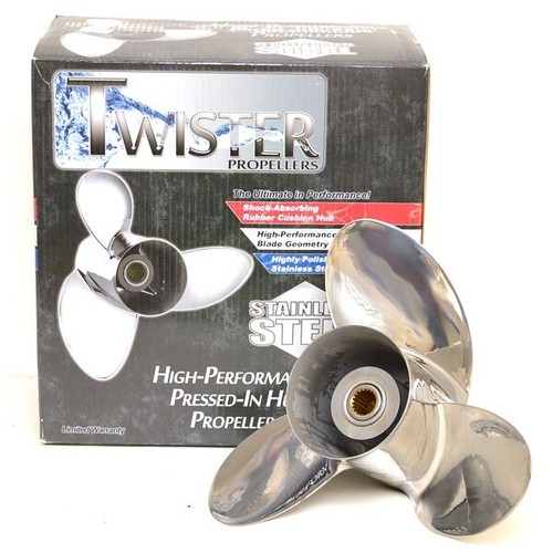 Michigan Wheel Twister Boat Propeller 163142 | RH 14 3/8 x 15P SS ...