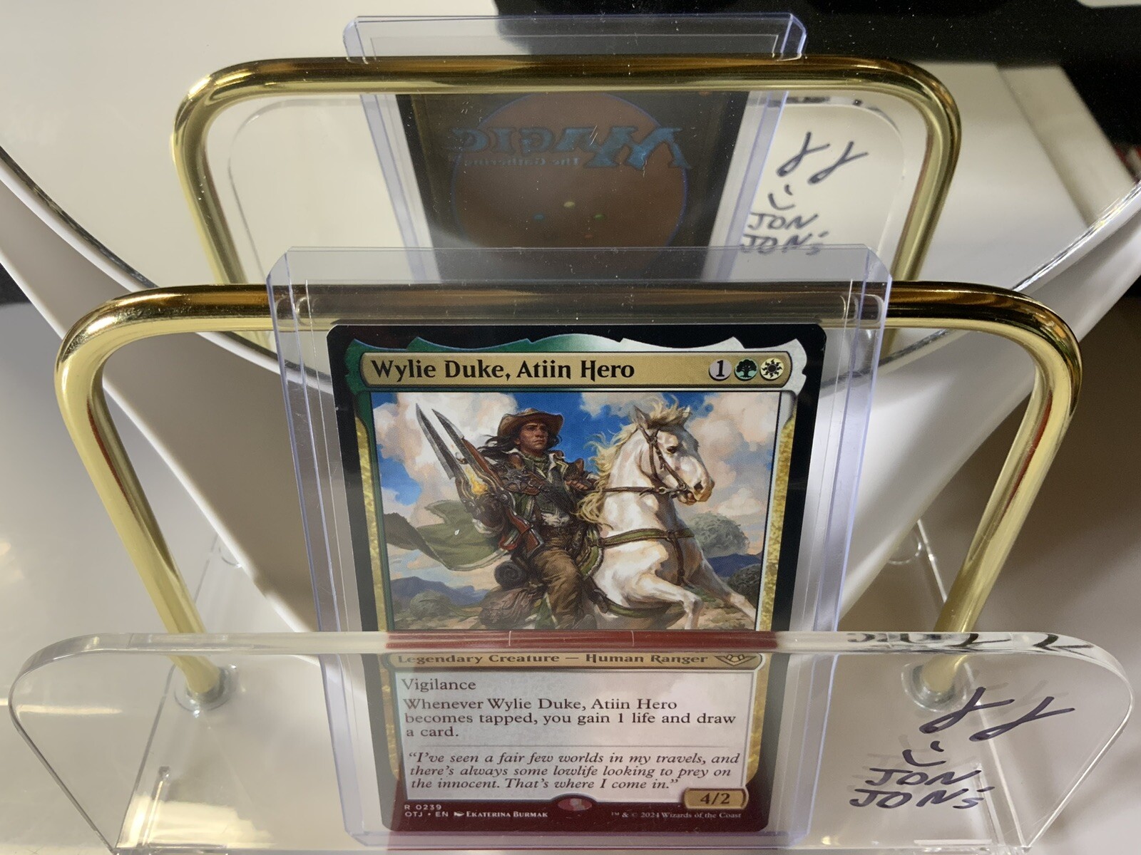 x1 Wylie Duke, Atiin Hero R MTG Outlaws of Thunder Junction M/NM ...