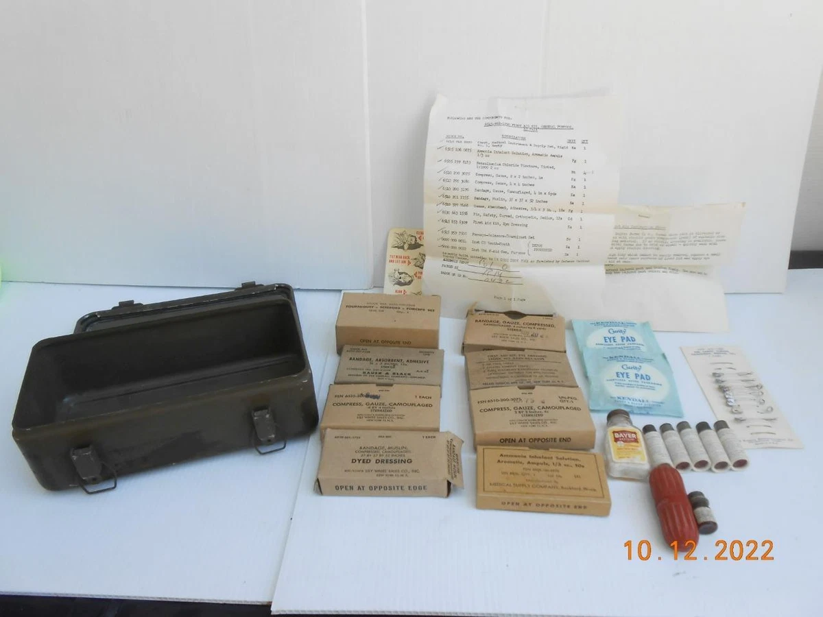 Military First Aid Kit Contents