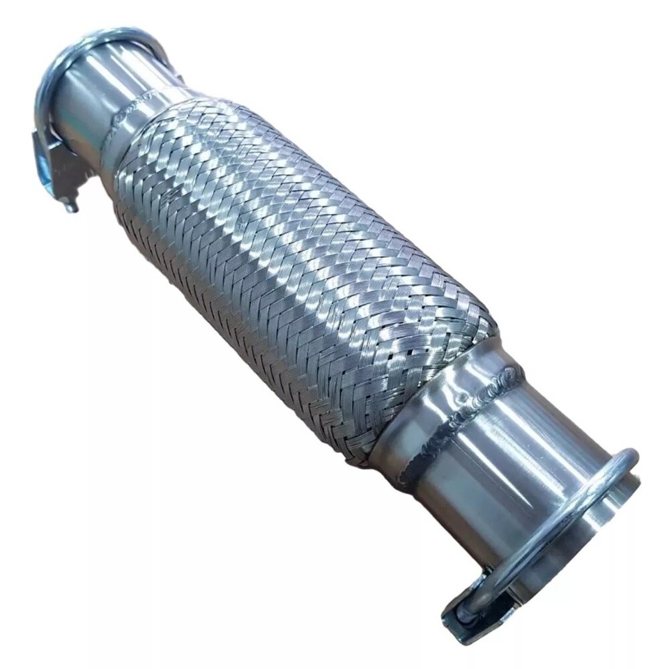 FLEXI PIPE FITS VAUXHALL CORSA D E EXHAUST FLEXIBLE REPAIR TUBE JOIN ...