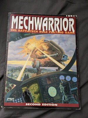 MechWarrior: The BattleTech Role Playing Game 1641 Battletech Rare ...