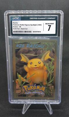Pokemon Raichu Gold Foil CGC Graded Card 7 | eBay