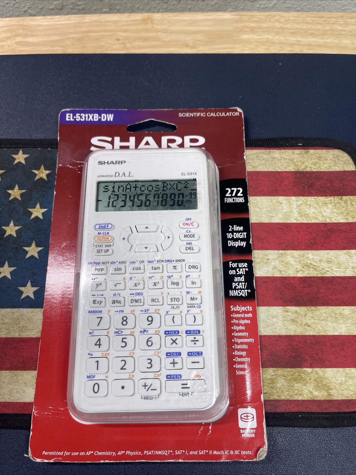Sharp EL-531X EL-531XB-DW Engineering/Scientific Calculator Fast ...