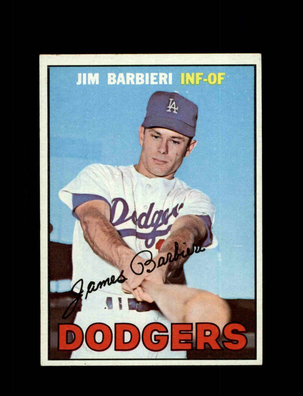 1967 JIM BARBIERI TOPPS #76 DODGERS *R4607 | eBay