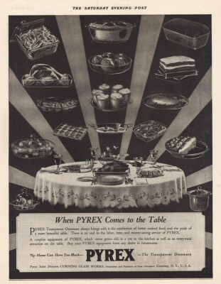 1923 Pyrex: When Pyrex Comes to Table Vintage Print Ad | eBay