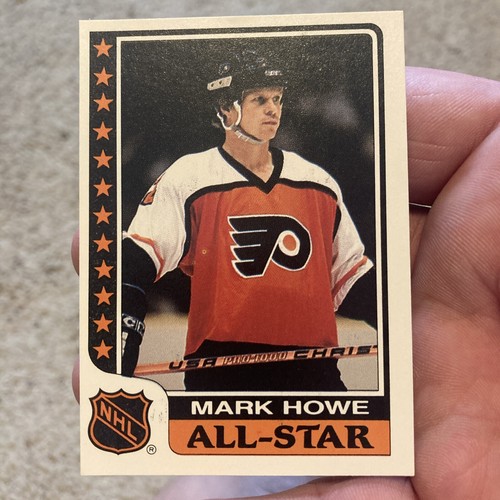 1986-87 Mark Howe, Topps All-Star, Sticker | eBay