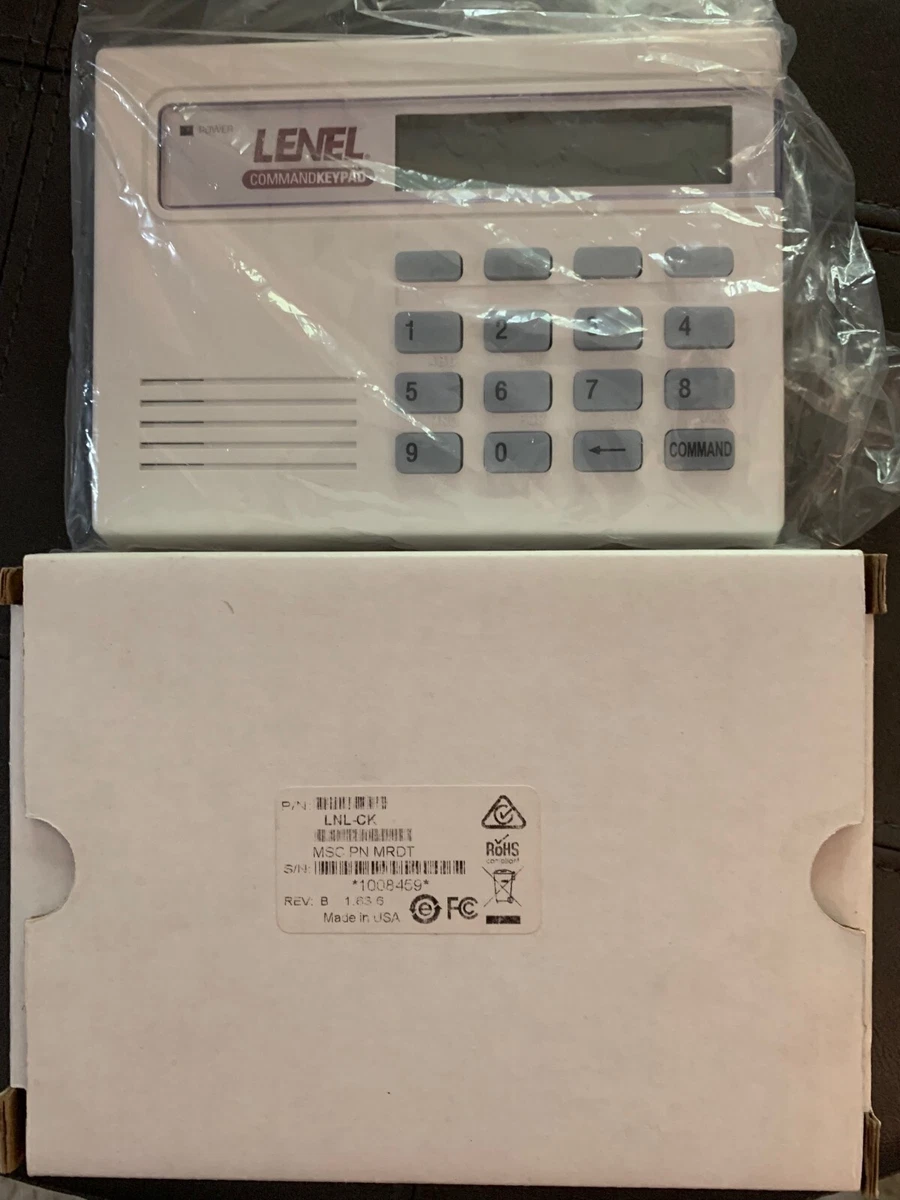 LNL-CK Lenel Command Keypad Data Sheet, 41% OFF