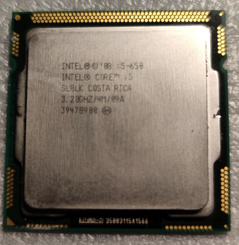 Procesador Intel Core i5-650 - Socket 1156 - 3,20Ghz - 2 Cores 4 Hilo ...