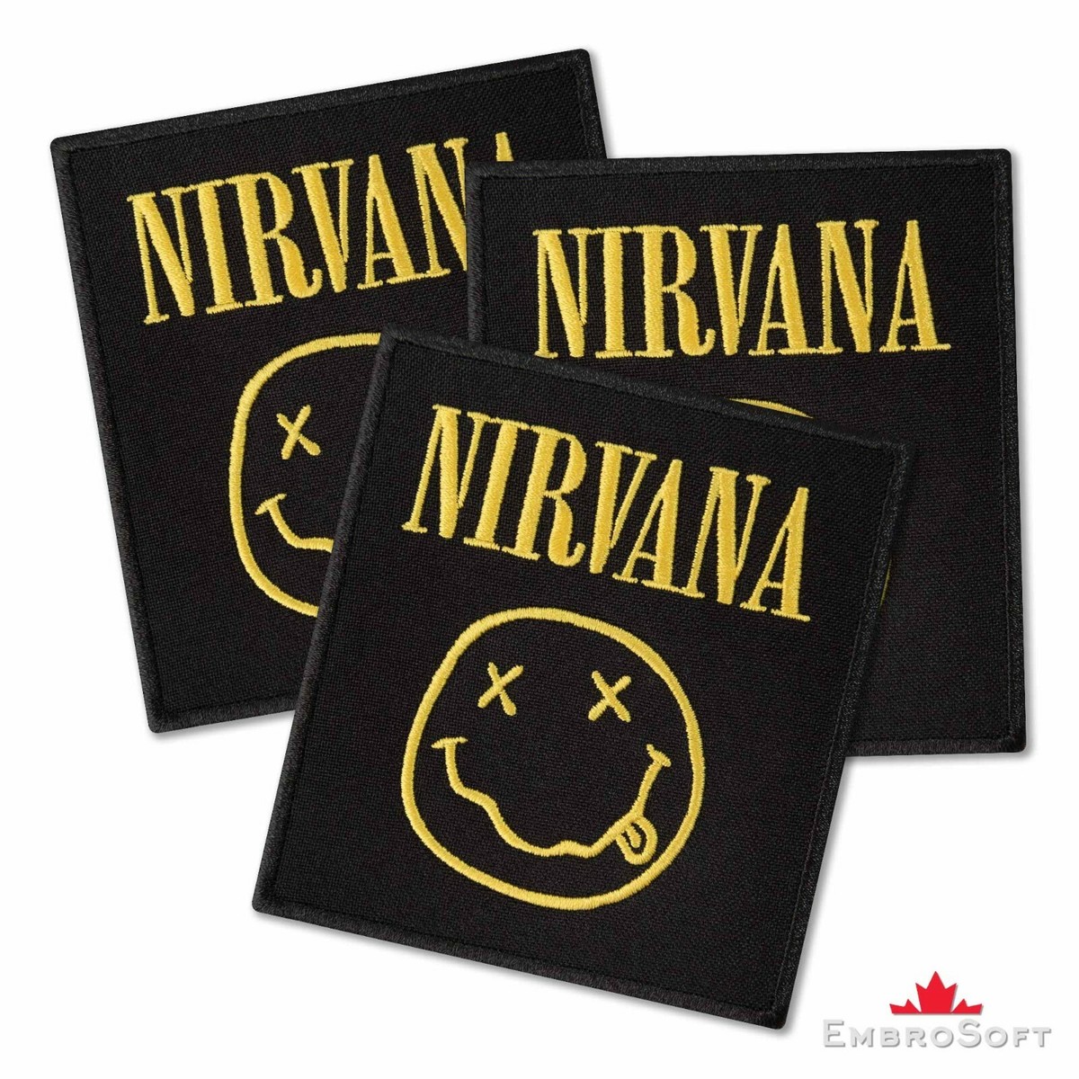 Nirvana Smiley Patch