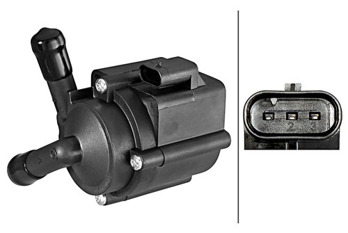 HELLA Additional Water Pump For CITROEN C4 DS Ds 3 PEUGEOT 207 Cc 06-21 ...