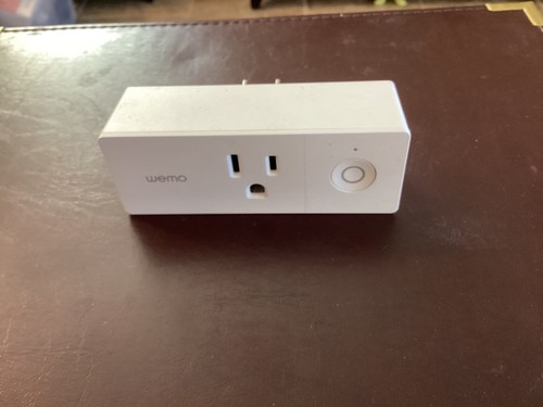 Wemo Mini Smart Plug F7C063 (Work with Apple Homekit, Alexa and Google ...