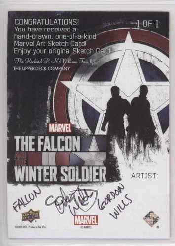 2022 Marvel Studios' The Falcon and Winter Soldier 1/1 Gordon Wills ...