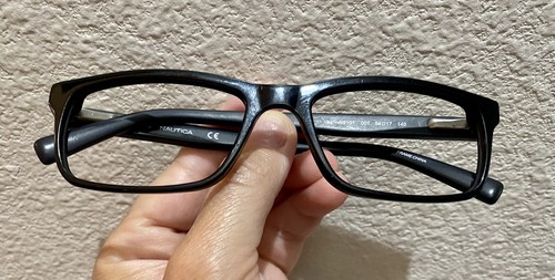 "Pre-owned" Men's Nautica N9101 001 54-17-140 Eyeglass Frames Only ...