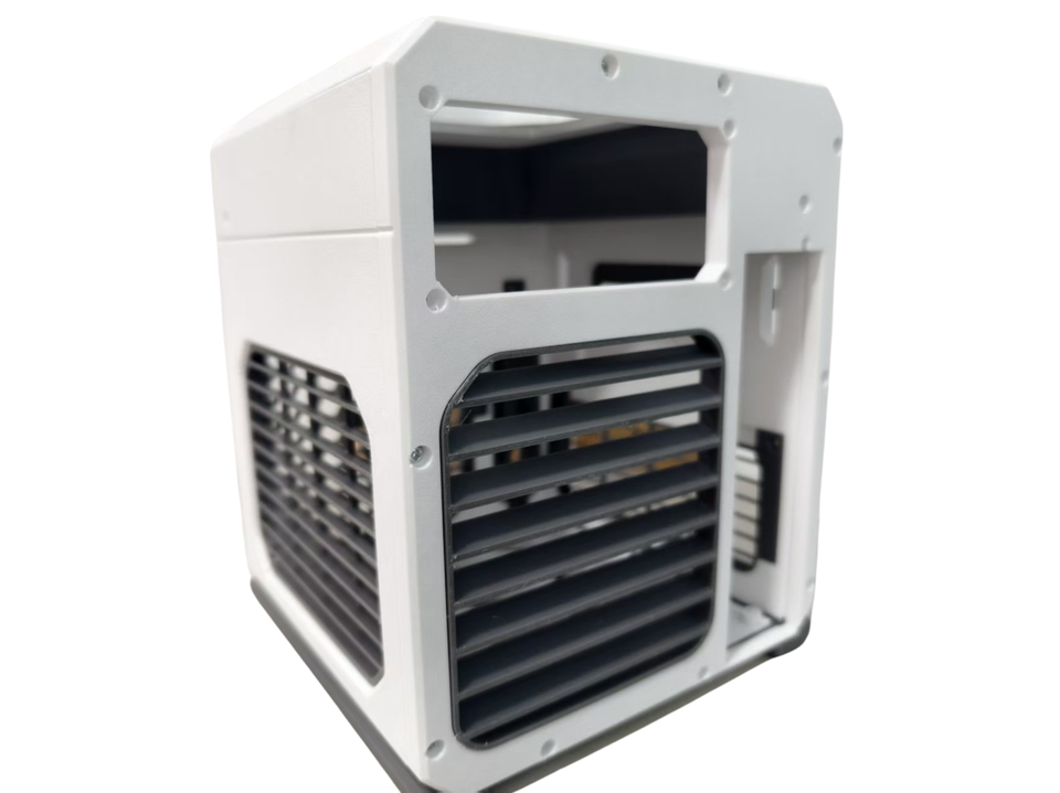 Unique ITX case, 3D printed Open case, Square design, mini ITX host ...