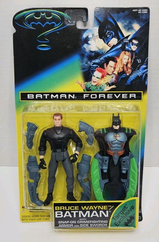 Batman Forever BRUCE WAYNE Target Exclusive Action Figure Snap On Armor ...
