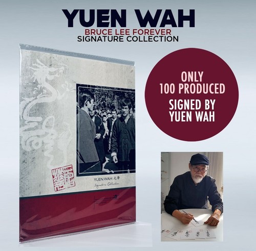 Bruce Lee Forever Yuen Wah Signature Collection Signed Photograph ...
