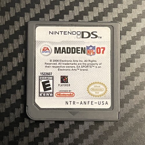 Madden NFL 07 (Nintendo DS, 2006) | eBay